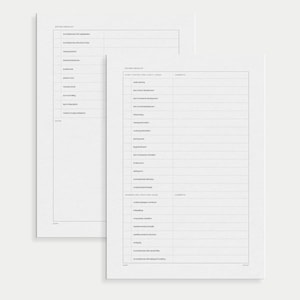Beta Reading Checklist Planner Insert for Writers Editing Prompts ...
