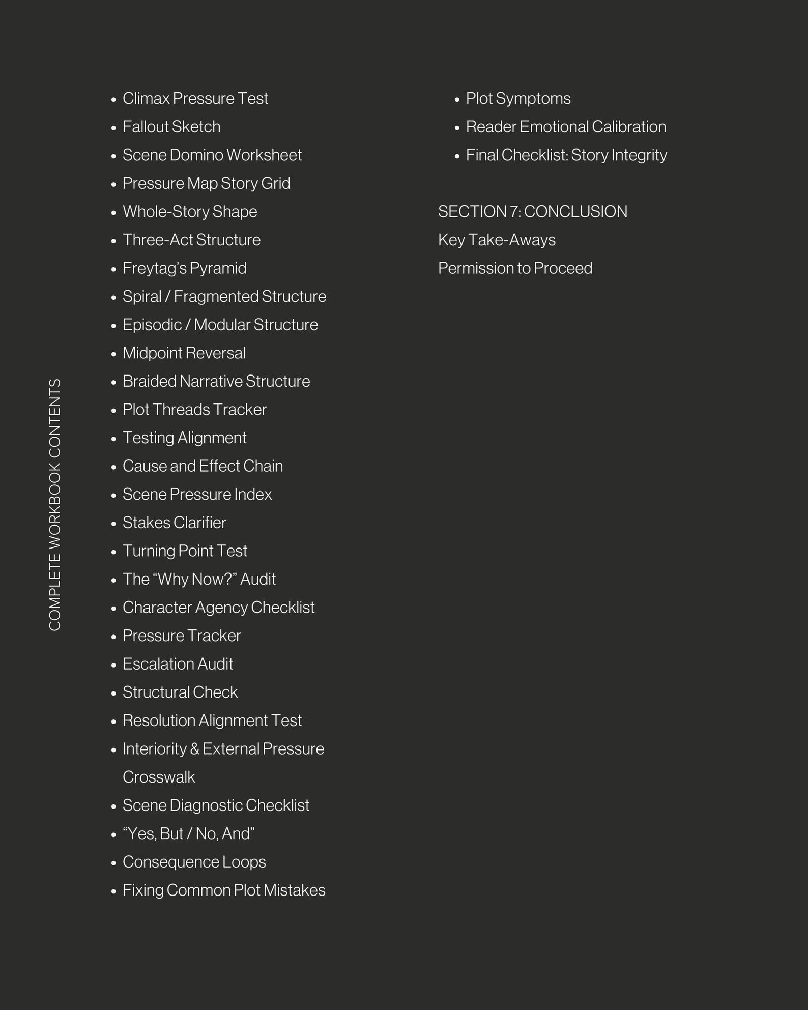 Plot Writing Workbook Story Structure Planner Writer Gifts for Writers ...