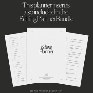 Beta Reading Checklist Planner Insert for Writers Editing Prompts ...