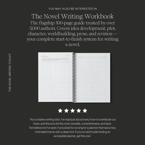Plot Writing Workbook Story Structure Planner Writer Gifts for Writers ...