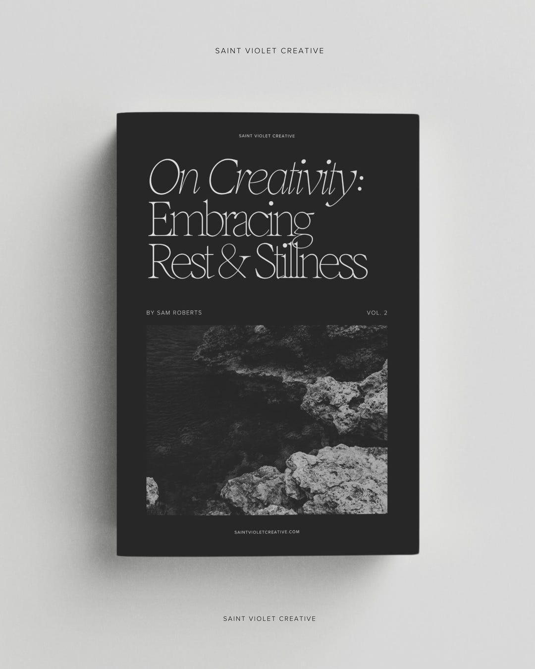 Creativity Zine Rest Stillness Workbook for Creatives Mindfulness Self ...