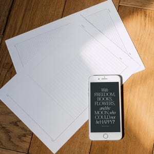 Printable Notes Bundle ADHD Planner A5 Inserts Cornell Notes Task ...