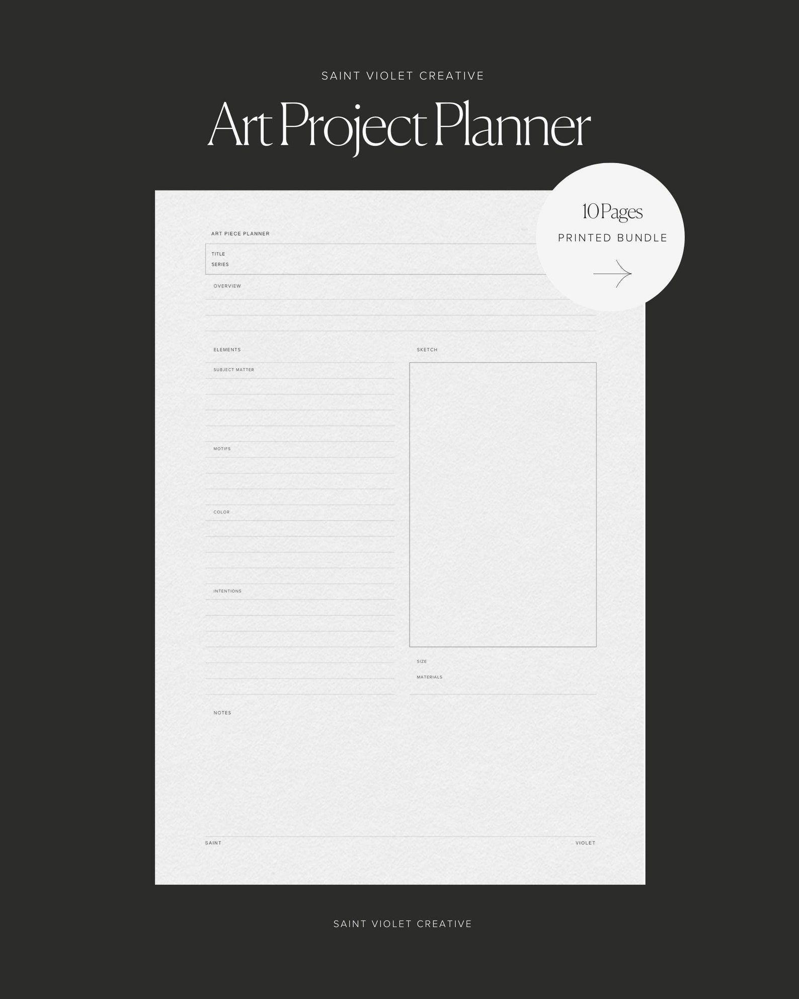 Creative Project A5 Planner Inserts Minimalist Printed ADHD Planner ...