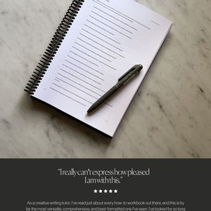 Novel Writing Workbook Planner for Author Planner Plot a Novel Writer ...