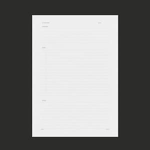 Action Steps Planner Insert Task Tracker Project Management A5 Binder ...