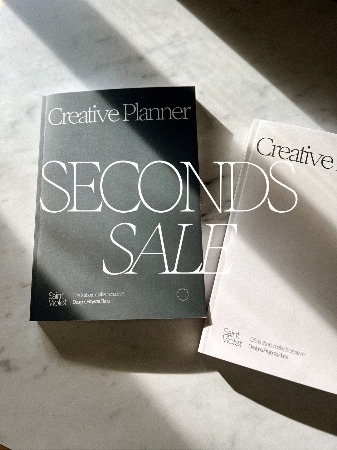 SECONDS SALE Creative Project Planner for Artists and Designers Undated ...
