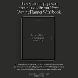 Editing Checklist for Authors and Writers Gift Printable Planner Novel ...