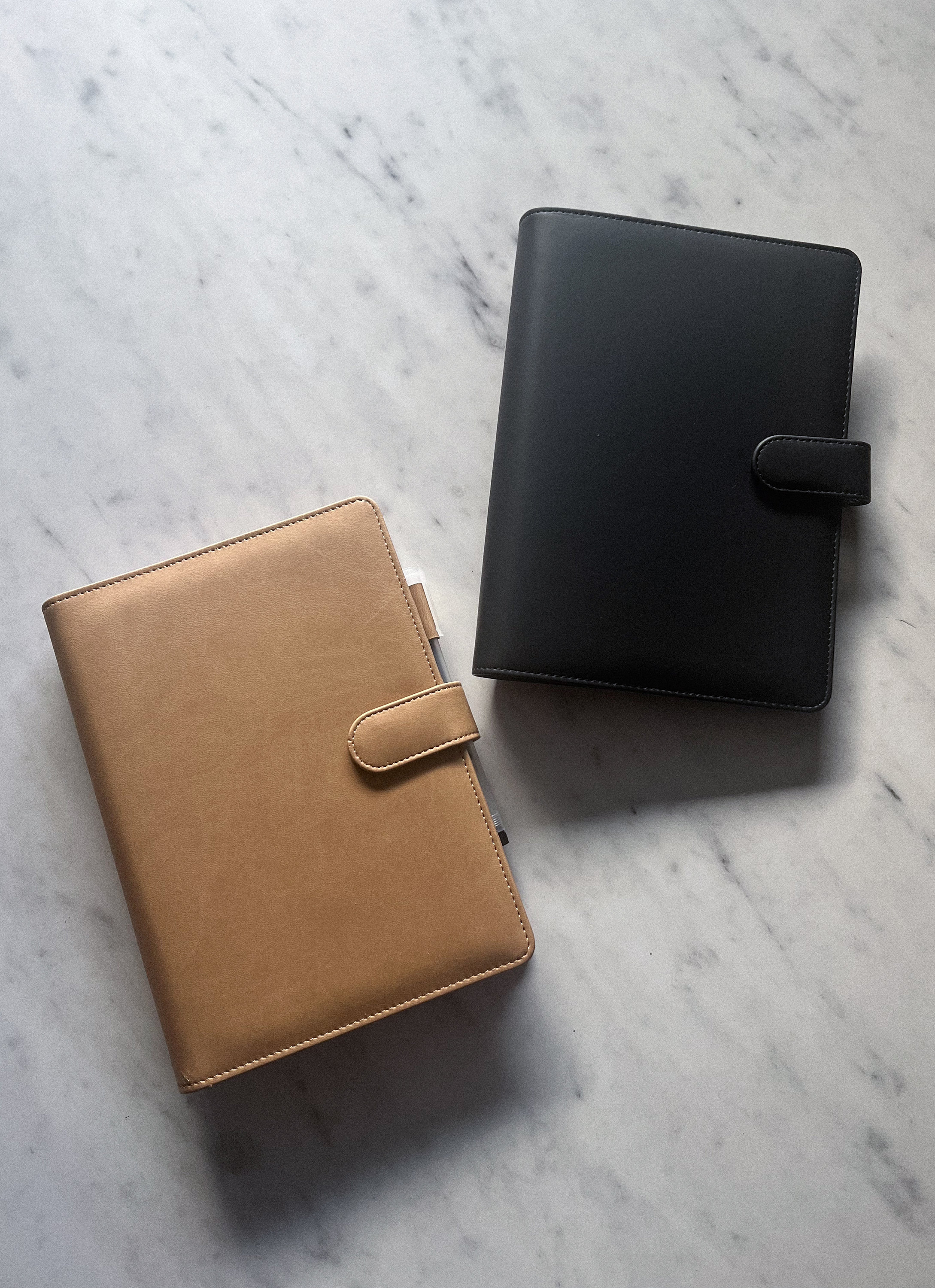 A5 Binder 6 Ring Binder Planner Cover A5 Notebook Cover Refillable ...