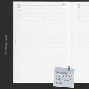 Creative Project Planner for Artists and Designers Undated Planner ...