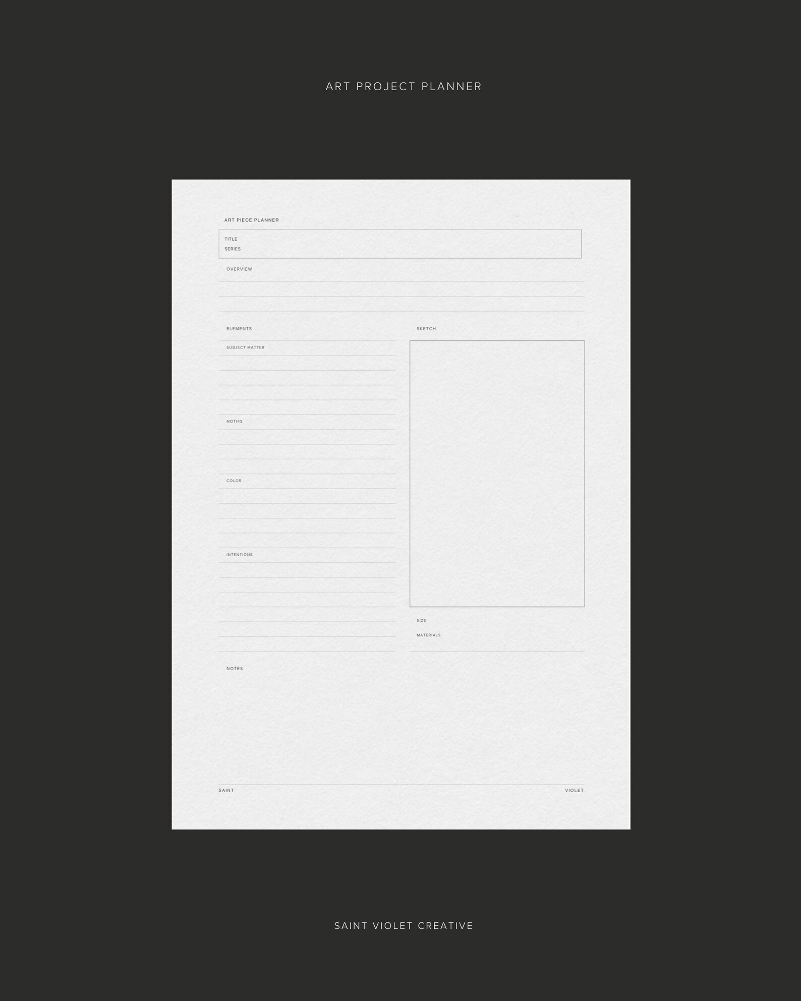 Creative Project A5 Planner Inserts Minimalist Printed ADHD Planner ...
