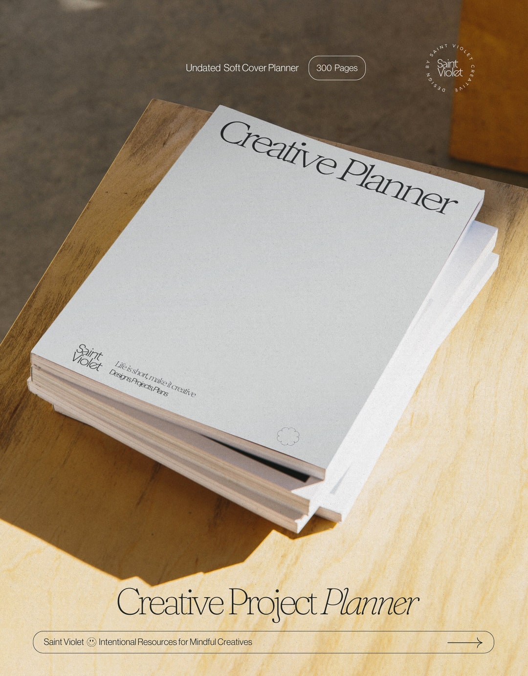 Creative Project Planner for Artists and Designers Undated Planner ...