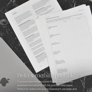 Novel Writing Digital Planner for Author Planner Plot a Novel Writer ...