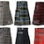 Scottish Men's Handmade Great Kilt 16th Century Highland Vintage Kilt Tartan Great Kilt ...