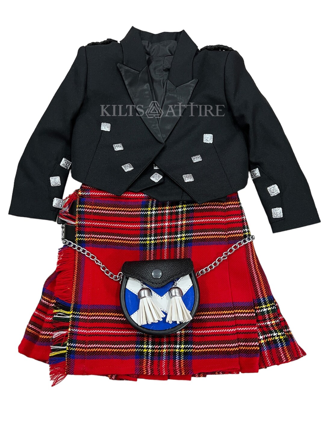 Baby Kilt Jacket Outfit Kids Kilt Set Includes Baby Prince Charlie ...