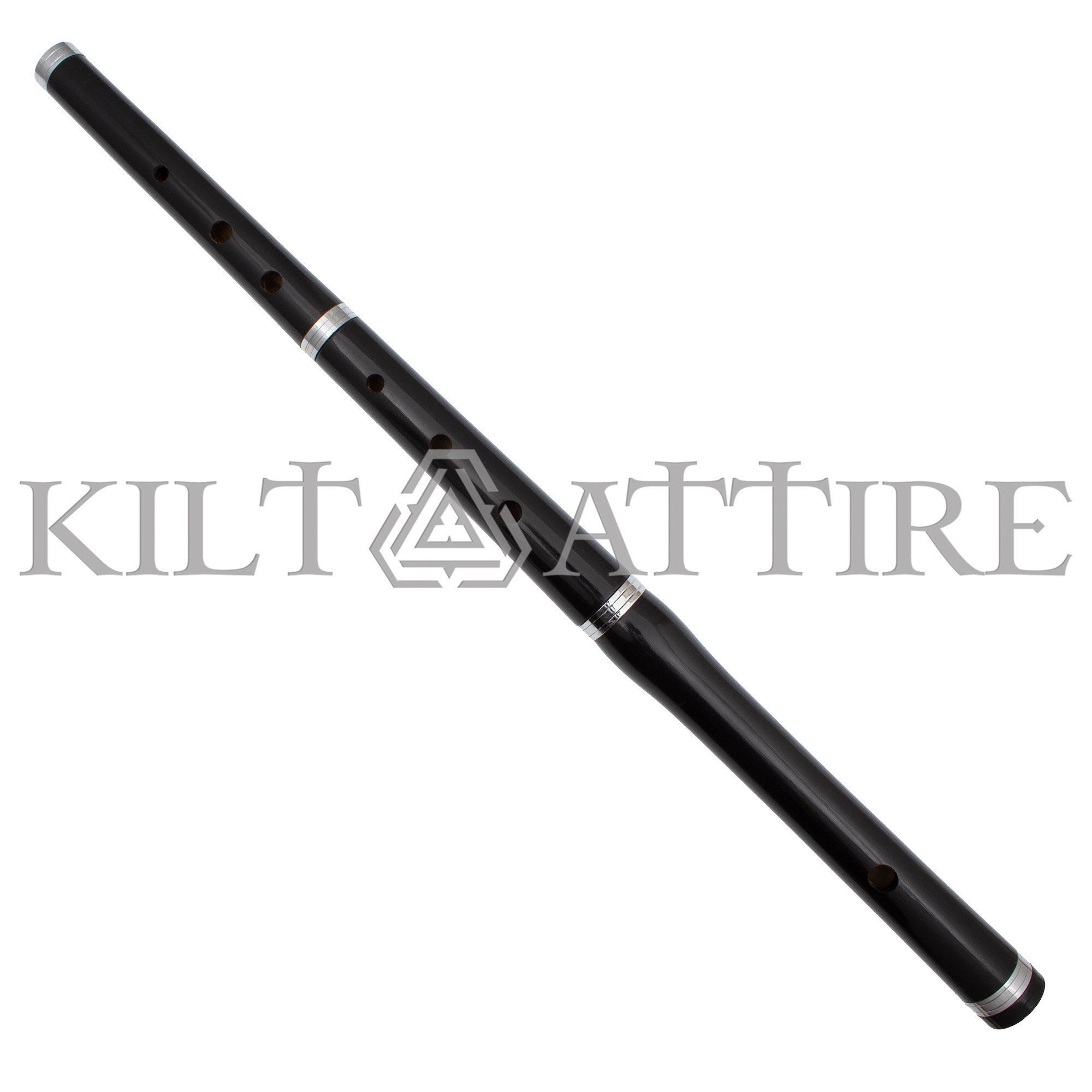 Rosewood Black Irish 3 Parts Flute Student Level in the Key of D + 2 ...
