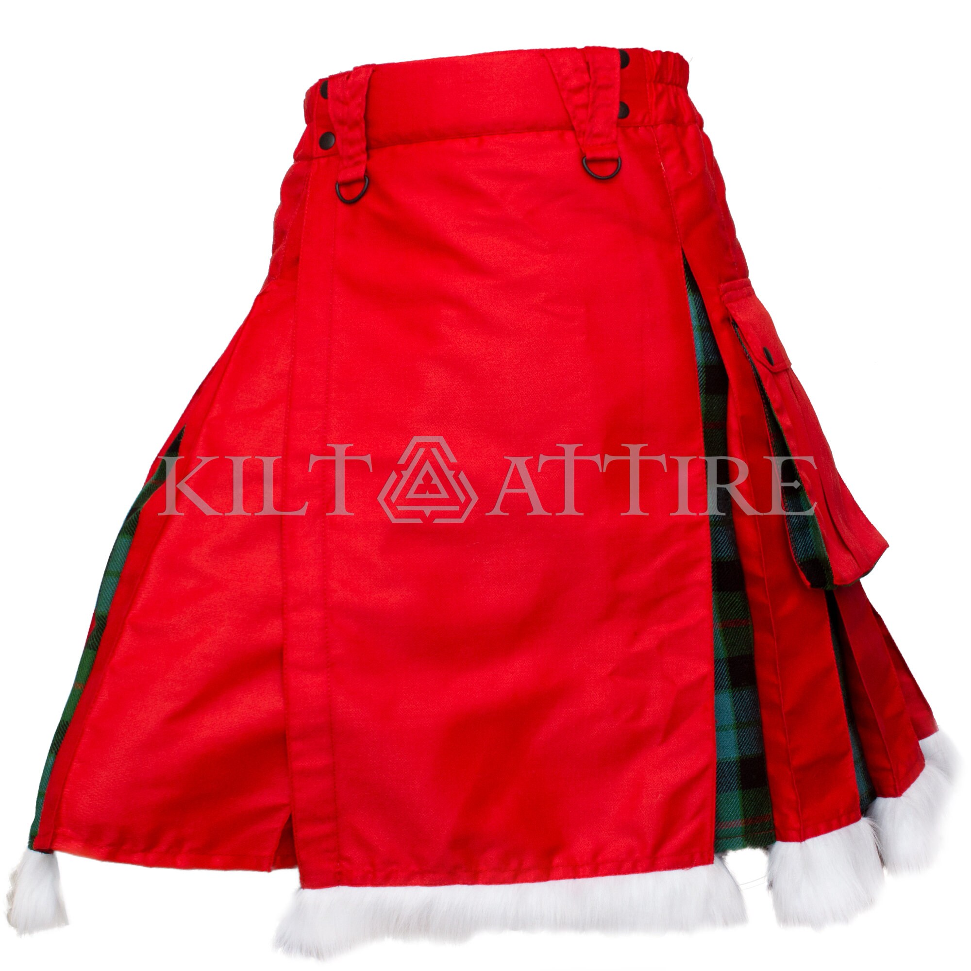 Scottish Christmas Kilt Vintage Santa Claus Hybrid Kilts for - Etsy
