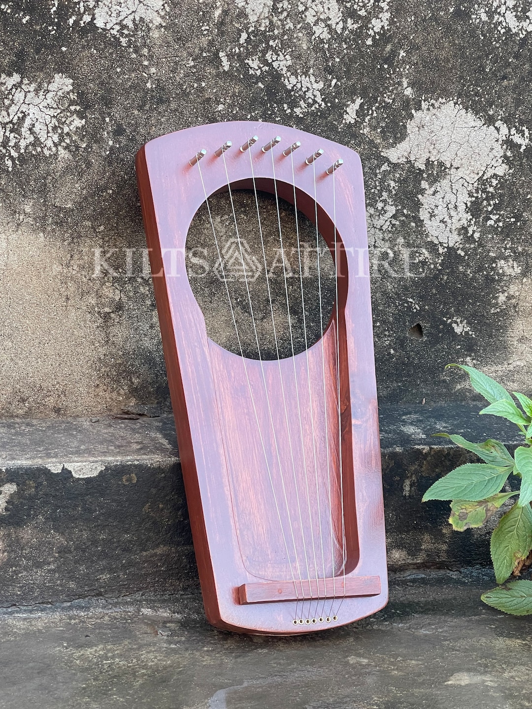Lyre Harp Rosewood Pentatonic 9 Strings Lyre Harps Free Bag and Strings ...