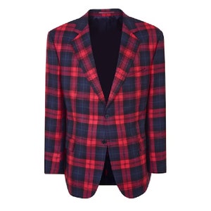Men's Tartan Suit 2 Piece Jacket and Pant Scottish Tartan Formal Outfit ...