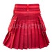 Men's Christmas Kilt Red With White Santa Claus Kilt Skirt Christmas ...