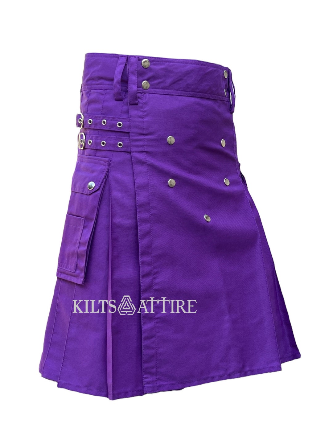 Men's Wedding Utility Kilt Deluxe Fashion Scottish Hybrid Kilt in ...
