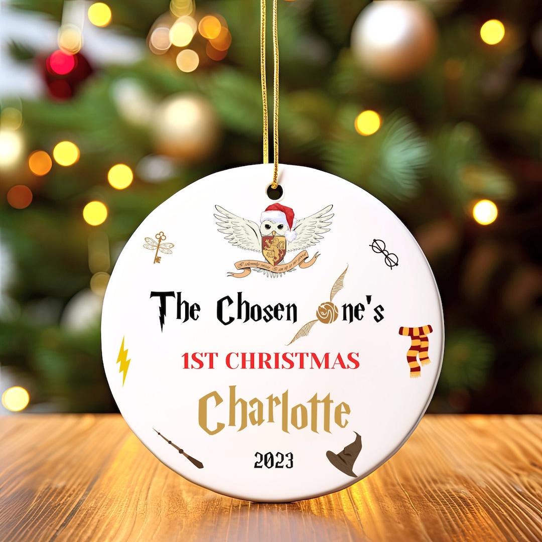 Personalized Baby's 1st Christmas Ornament, Baby's First Christmas ...