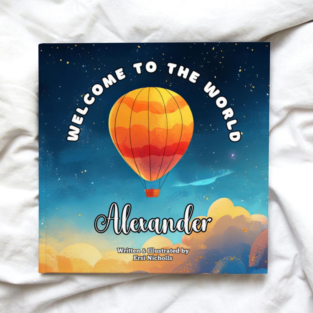 Personalized Children's Book Baby Name Book Custom Name Book Baby Gift ...