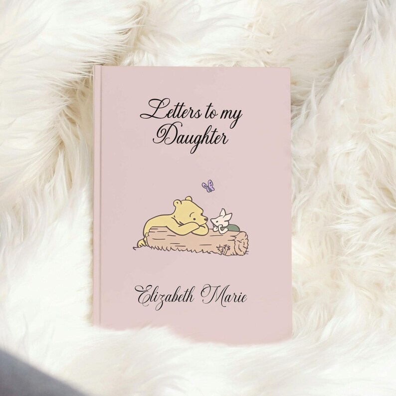 Personalized Letters to Daughter Journal – Winnie the Pooh Keepsake ...
