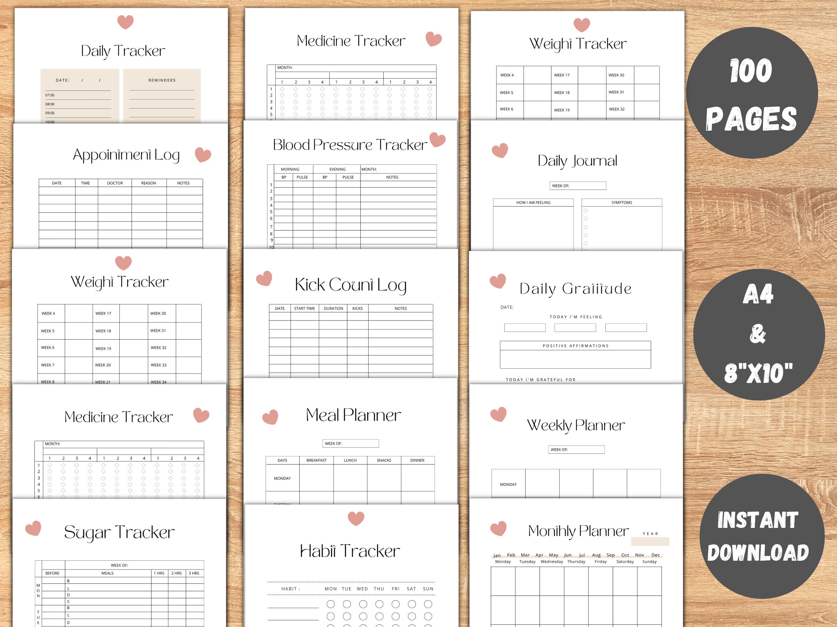 The Ultimate Pregnancy Journal, Printable Pregnancy Journal, Pregnancy ...