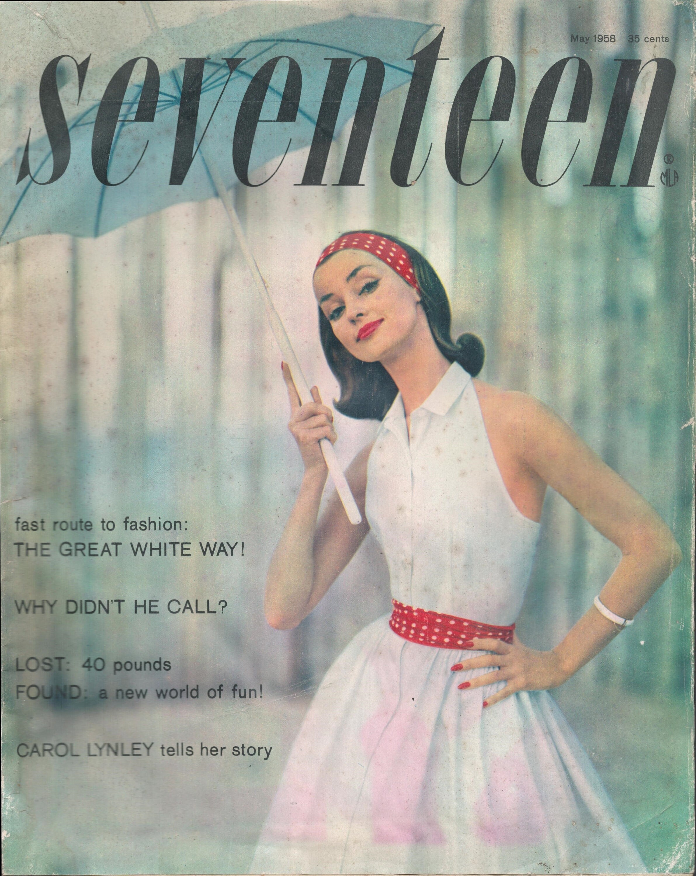 Seventeen Magazine Logo White