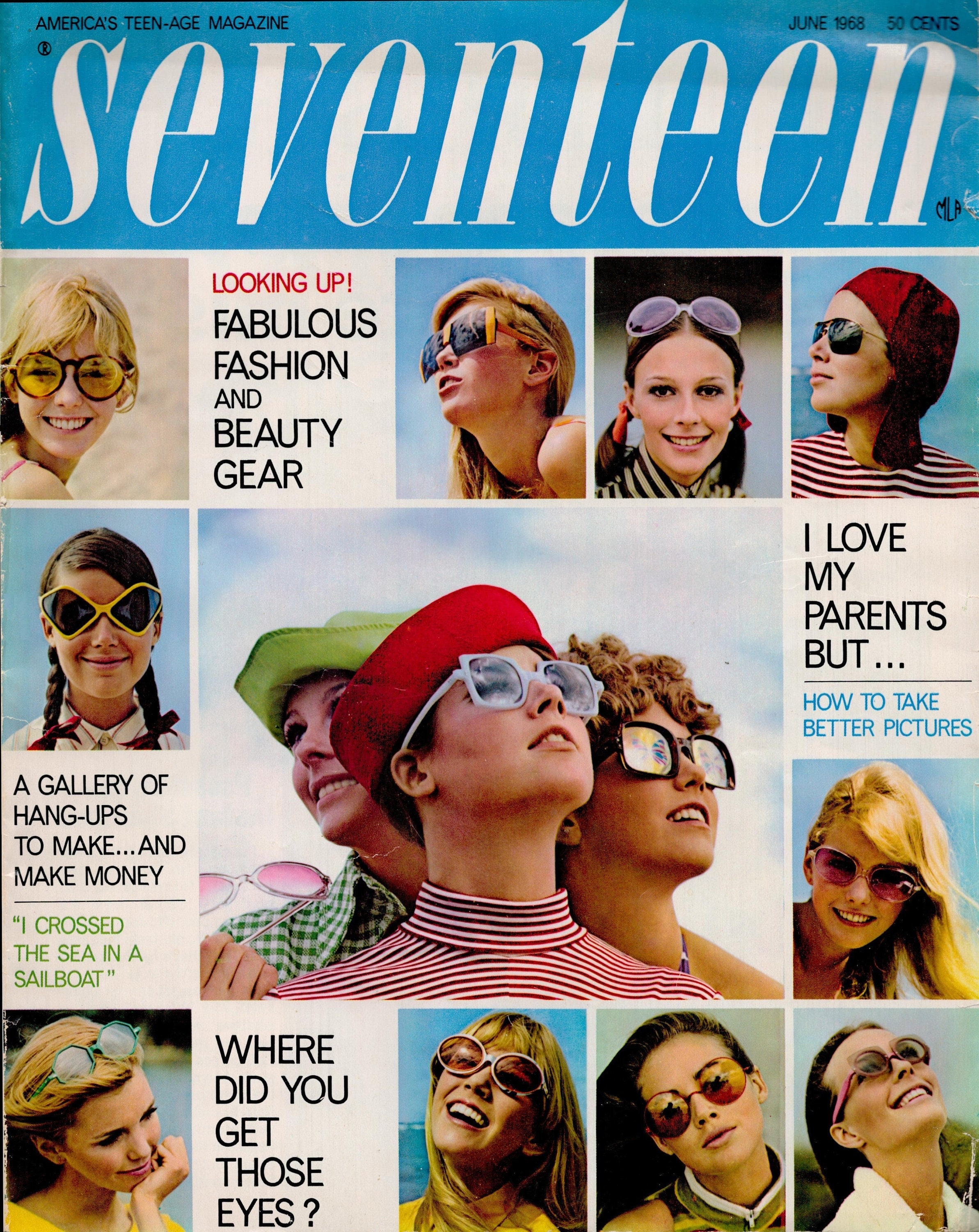 Seventeen Magazine Cover 1944