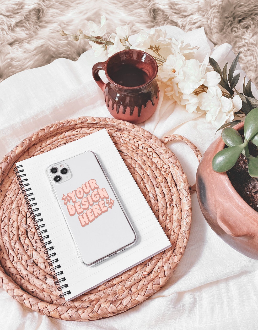 Clear Phone Case Mockup in PSD Photoshop File Format With Smart Object ...