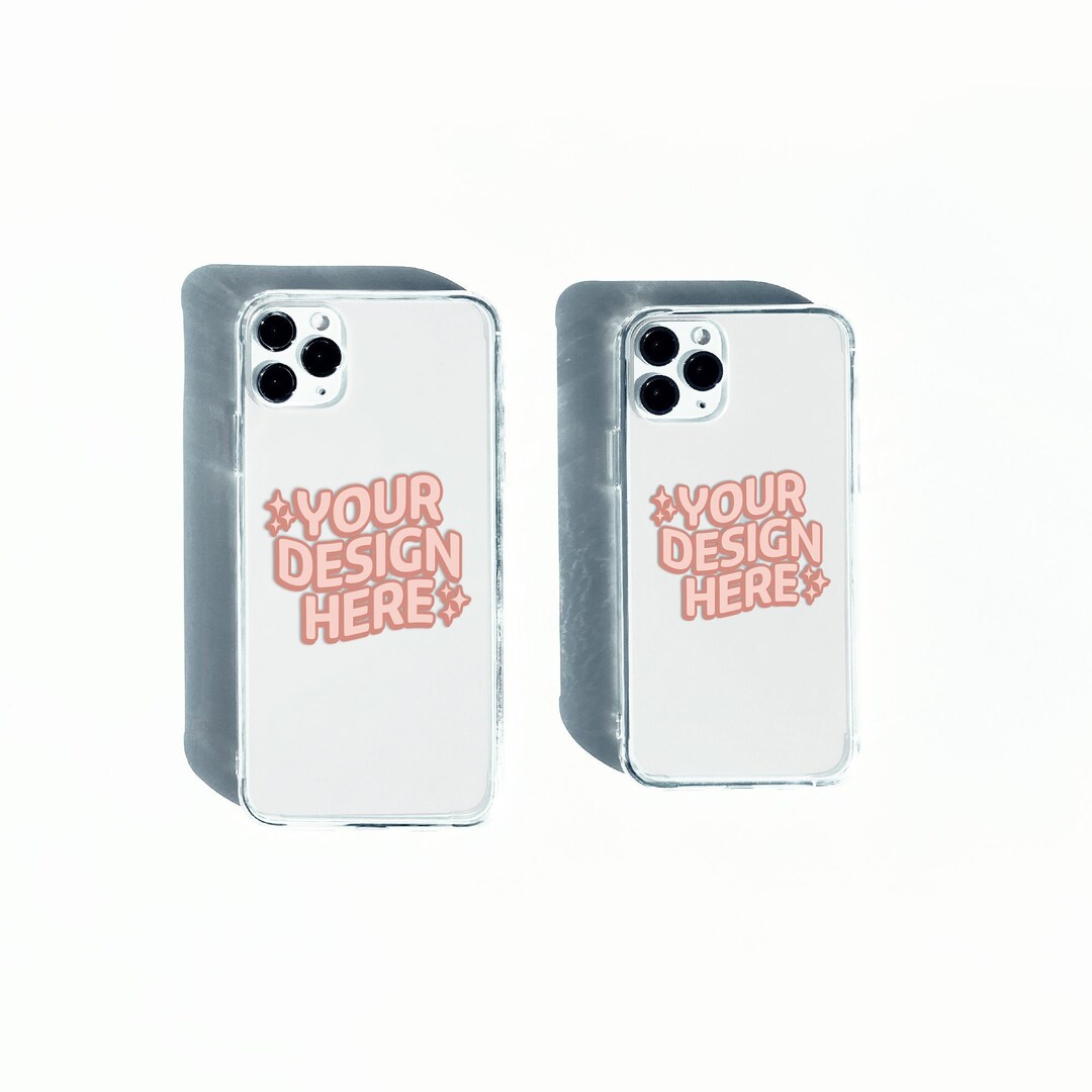 Clear Phone Case Mockup in PSD Photoshop File Format With Smart Object ...