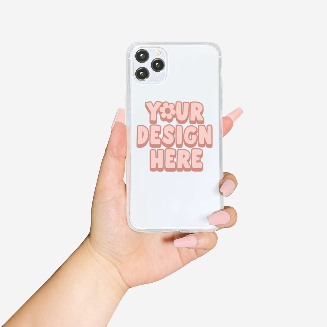 Clear Phone Case Mockup in PSD Photoshop File Format With Smart Object ...