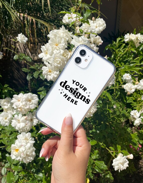 Clear Phone Case Mockup in PSD Photoshop File Format With - Etsy