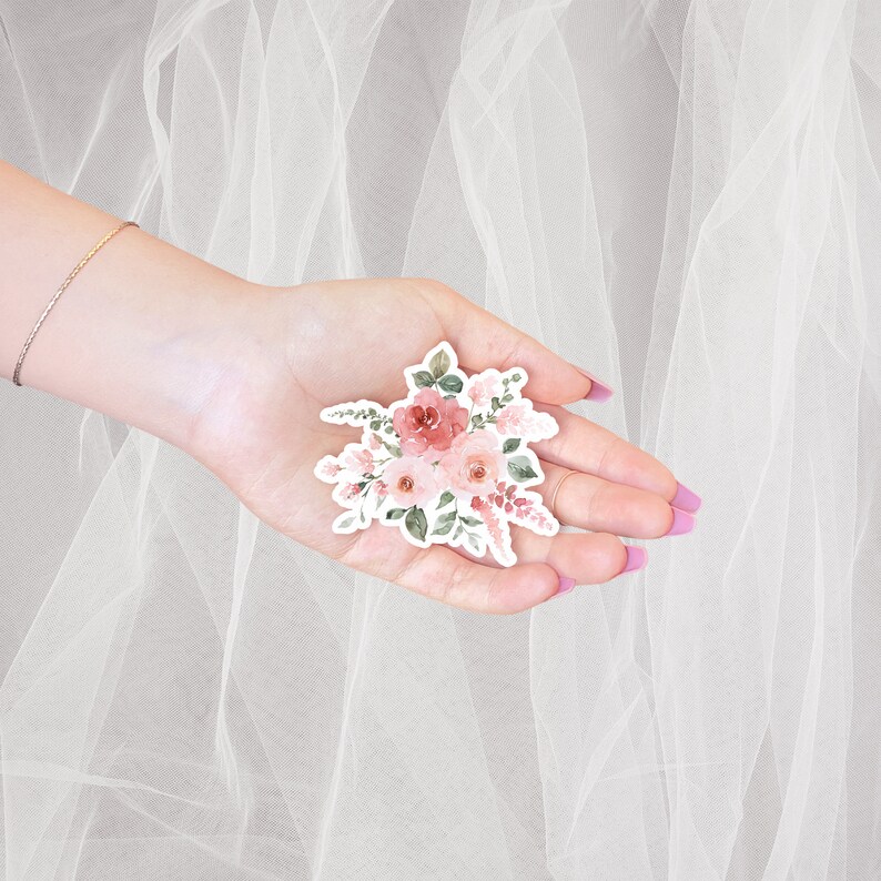 Decal Mockup, Cute Sticker Mockups, Isolated Hand Holding Sticker ...