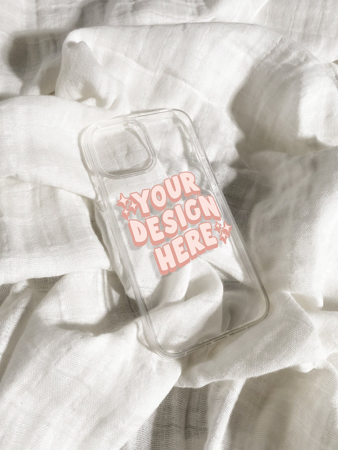 Clear Phone Case Mockup in PSD Photoshop File Format With Smart Object ...