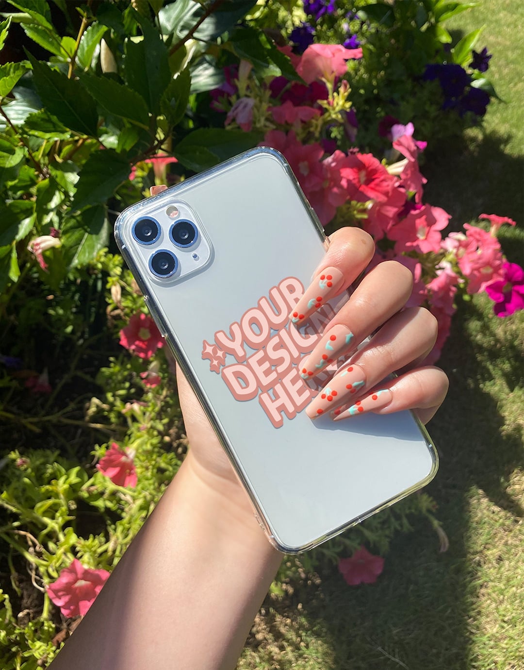 Clear Phone Case Mockup in PSD Photoshop File Format With Smart Object ...