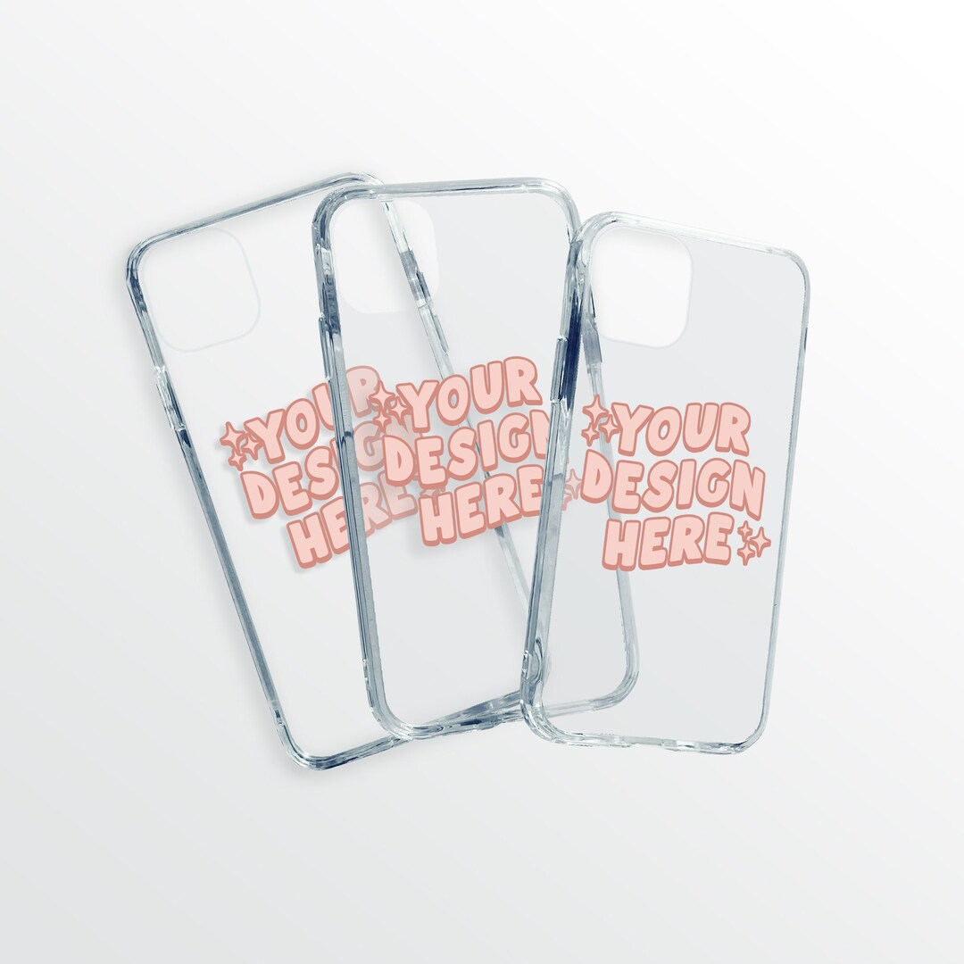 Clear Phone Case Mockup in PSD Photoshop File Format With Smart Object ...