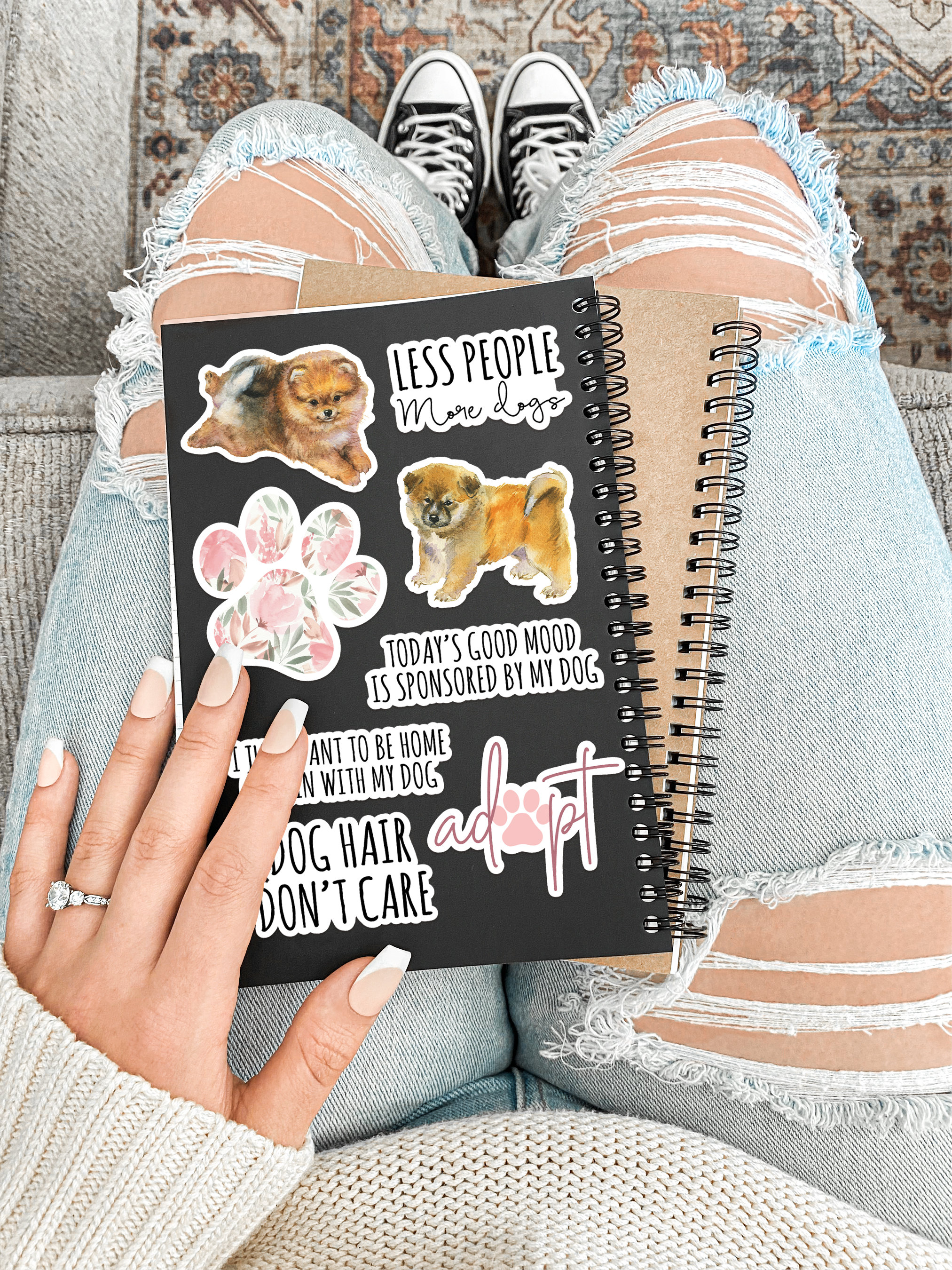 Cute Sticker Mockup for Your Sticker Designs Editable Decal - Etsy