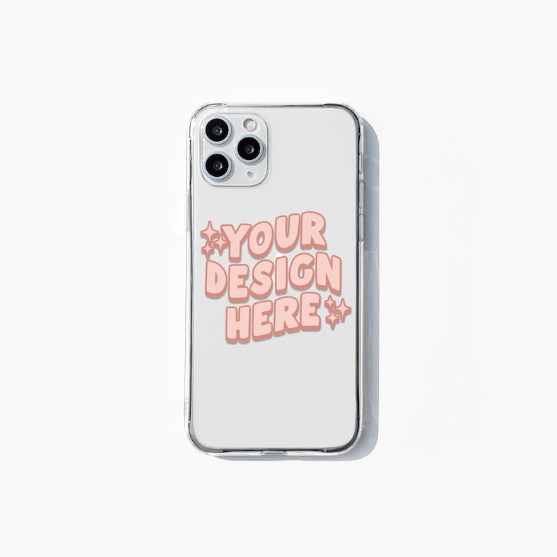 Clear Phone Case Mockup in PSD Photoshop File Format With - Etsy