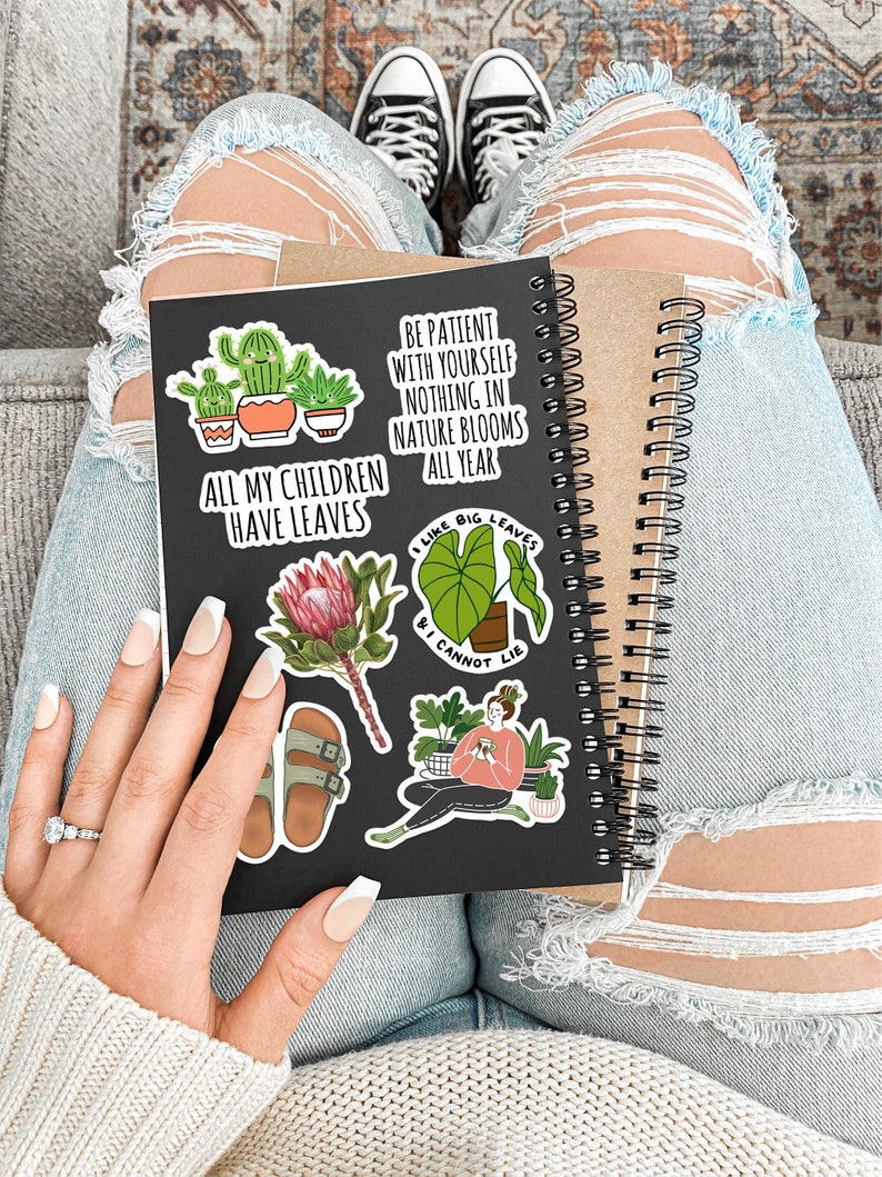 Cute Sticker Mockup for Your Sticker Designs Editable Decal - Etsy