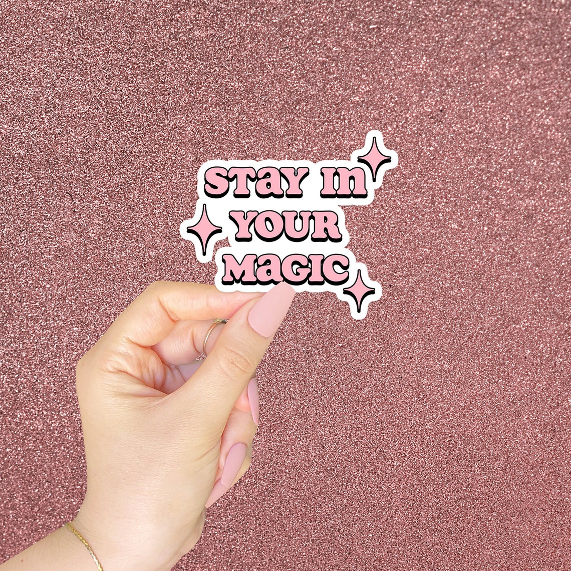Decal Mockup Cute Sticker Mockups Isolated Hand Holding - Etsy