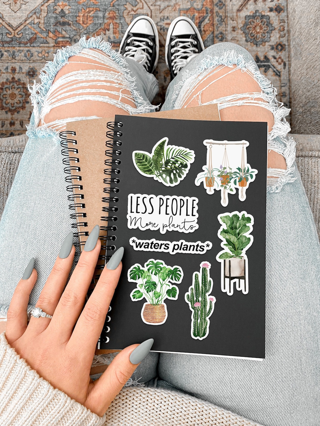 Cute Sticker Mockup for Your Sticker Designs! Editable Decal Mockup PSD ...