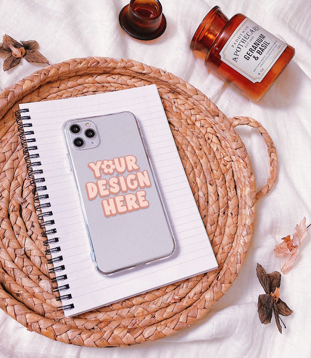 Clear Phone Case Mockup in PSD Photoshop File Format With Smart Object ...