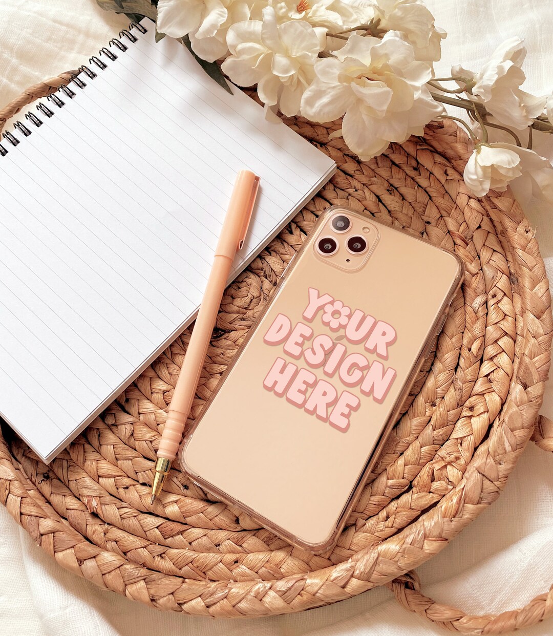 Clear Phone Case Mockup in PSD Photoshop File Format With Smart Object ...
