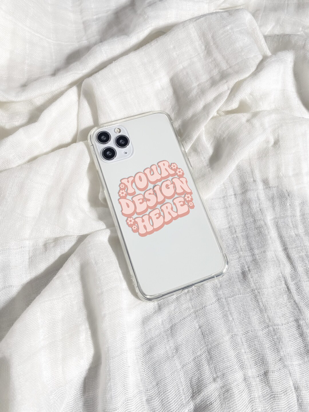 Clear Phone Case Mockup in PSD Photoshop File Format With Smart Object ...