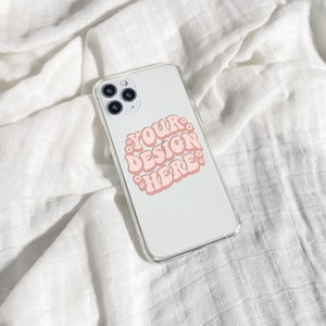 Clear Phone Case Mockup in PSD Photoshop File Format With Smart Object ...