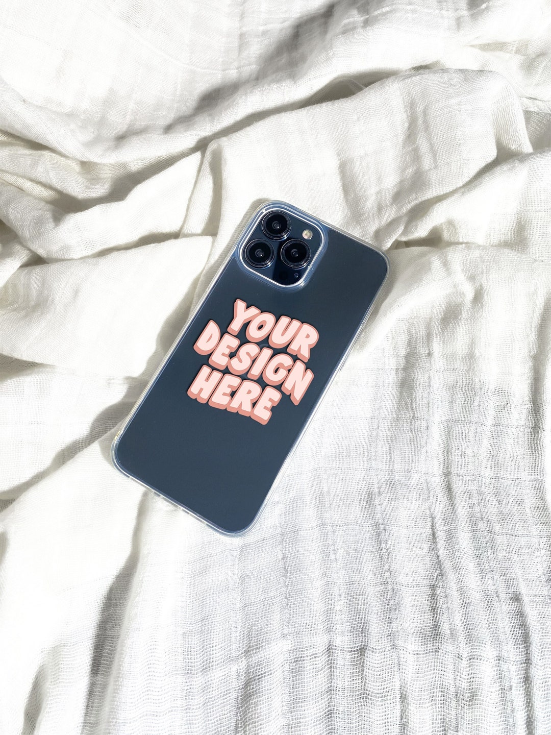 Clear Phone Case Mockup in PSD Photoshop File Format With Smart Object ...