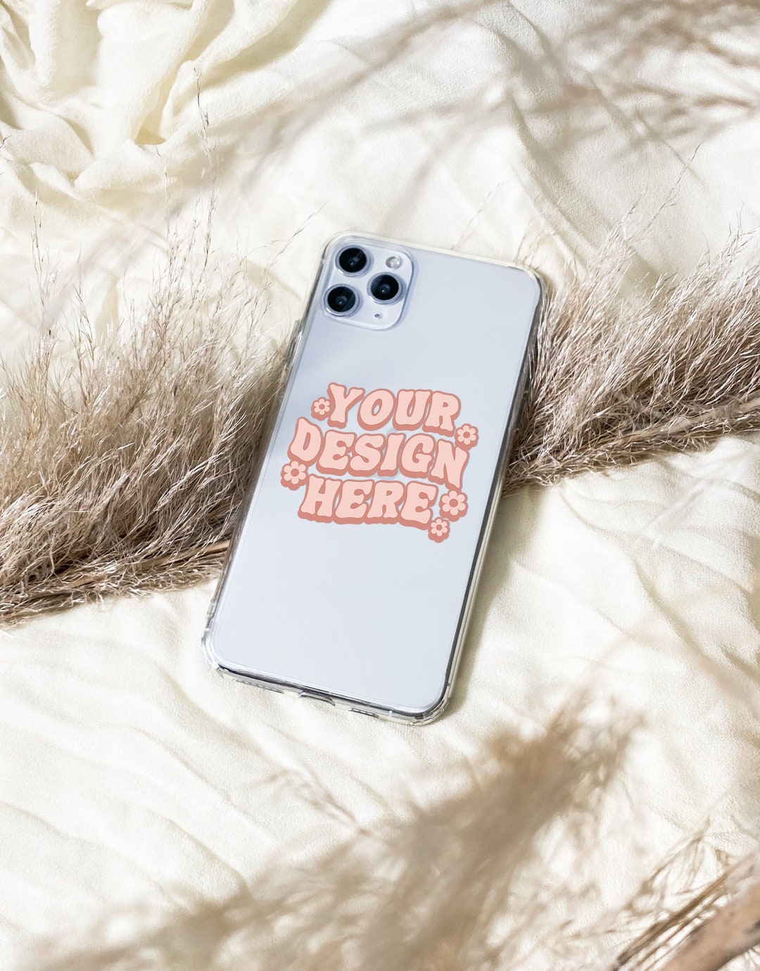 Clear Phone Case Mockup in PSD Photoshop File Format With Smart Object ...