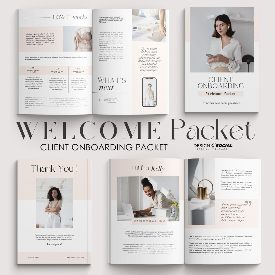 Client Welcome Packet | Onboarding Template | Client Welcome Guide ...